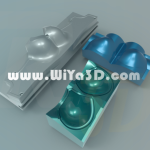 Bra Cup Mold Design & Development Process | WiYa3D.com