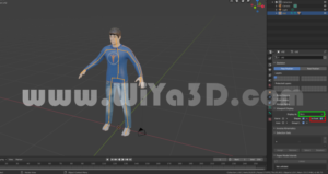 Character Animation with MakeHuman | Animation Tutorial | WiYa3D.com