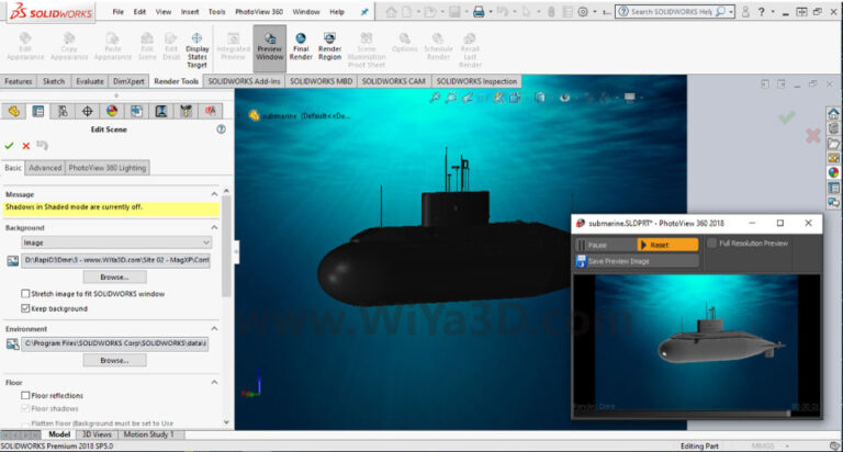 PhotoView 360 SolidWorks Rendering | WiYa3D.com