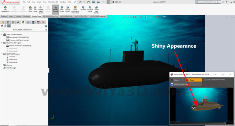 PhotoView 360 SolidWorks Rendering | WiYa3D.com