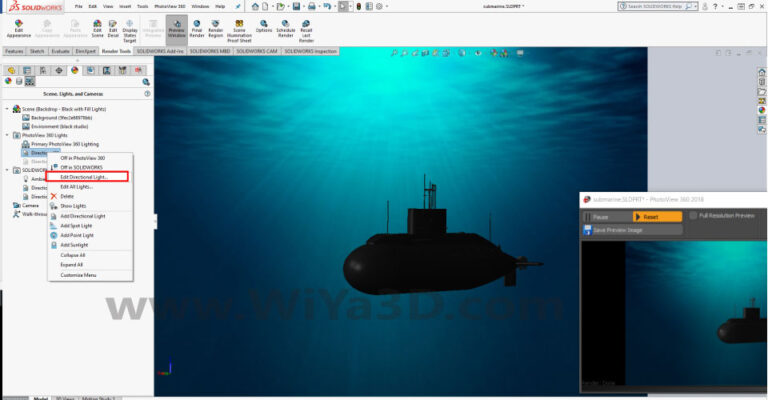 PhotoView 360 SolidWorks Rendering | WiYa3D.com
