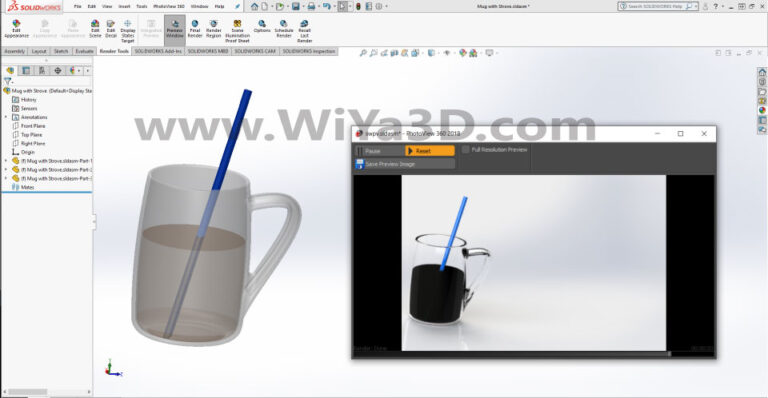 PhotoView 360 SolidWorks Rendering | WiYa3D.com