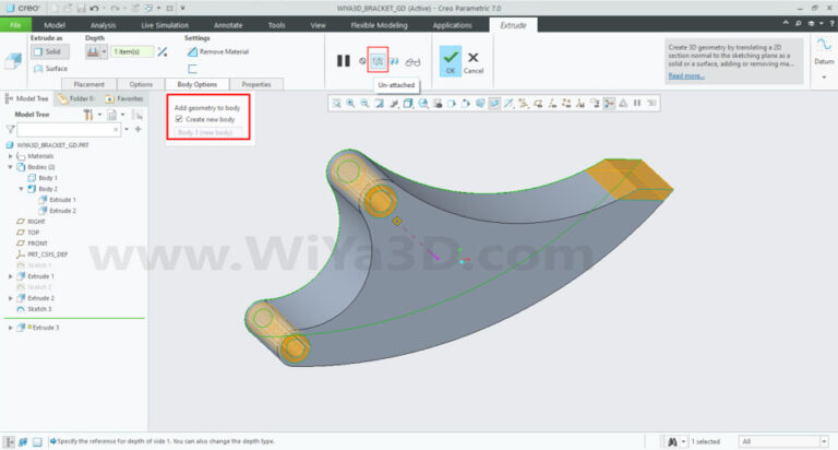 Topology Optimization - Generative Design in PTC Creo - WiYa3D.com