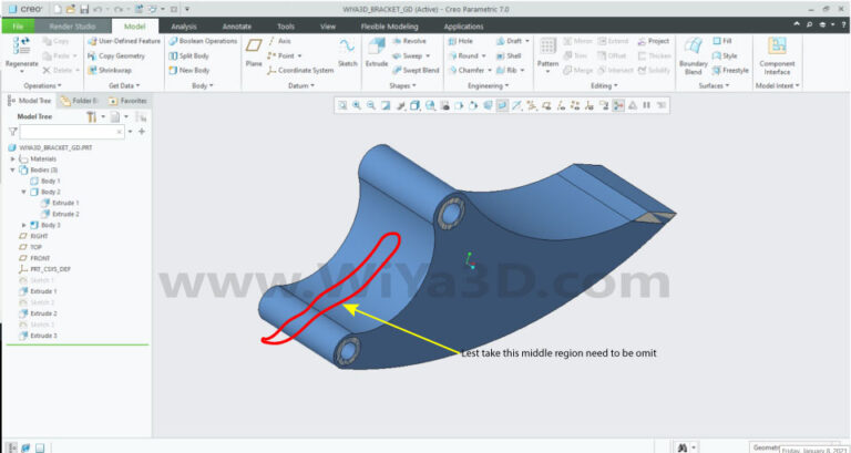 Topology Optimization - Generative Design in PTC Creo - WiYa3D.com