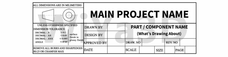 Engineering Drawing and Best Practice - WiYa3D.com