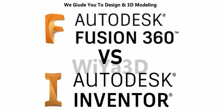 Autodesk Fusion 360 vs Inventor - WiYa3D.com